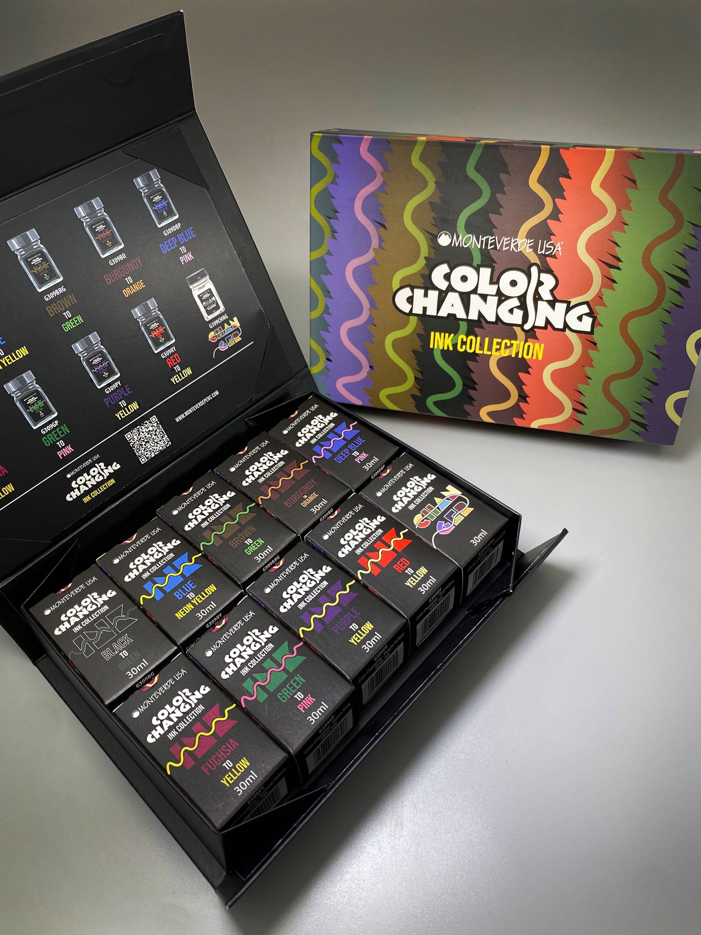 Monteverde Color Changing Fountain Pen Ink Bottle – Pen Savings