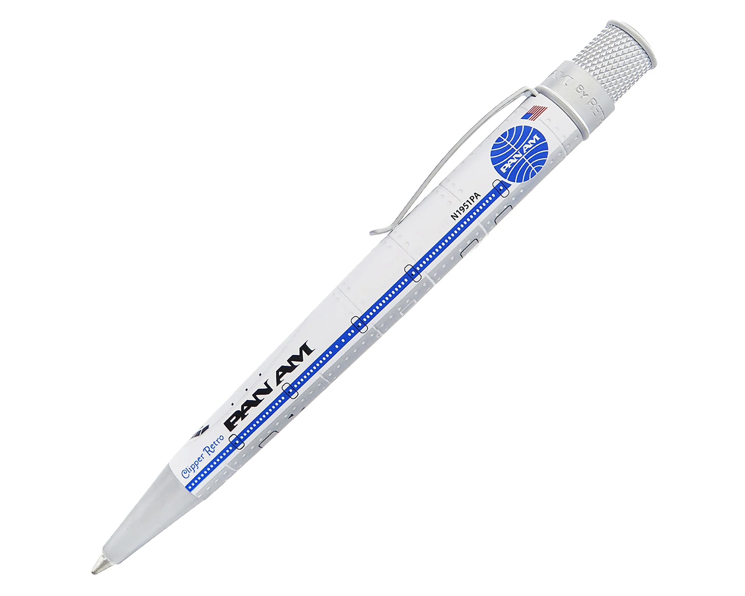 Retro 51 Tornado PanAm Rollerball Pen, Clipper – Pen Savings